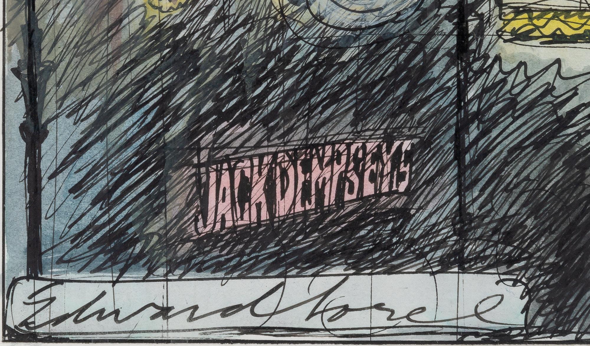 Edward Sorel | Times Square (1929) | MutualArt