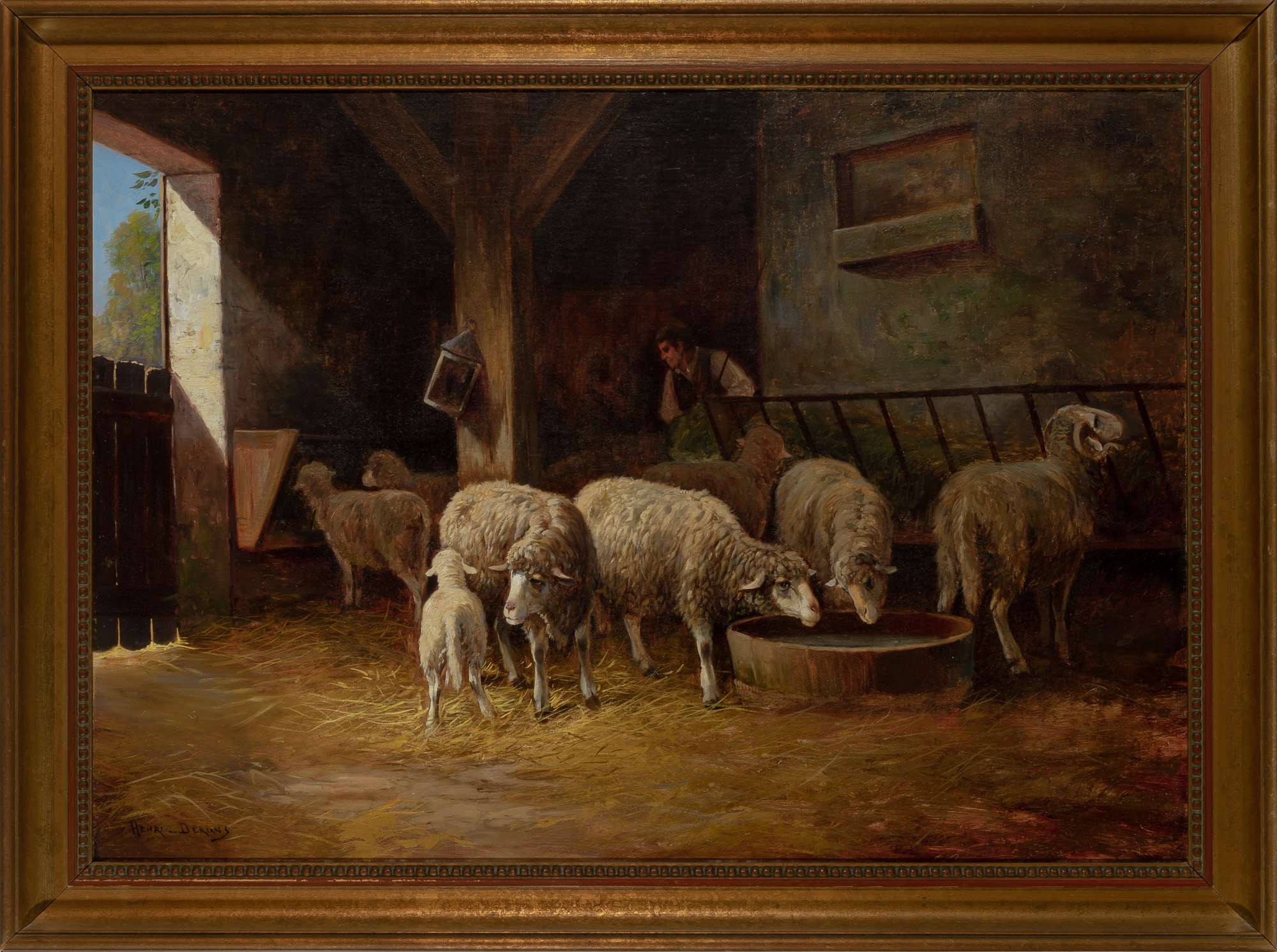 Henri Derians | Sheepfold | MutualArt