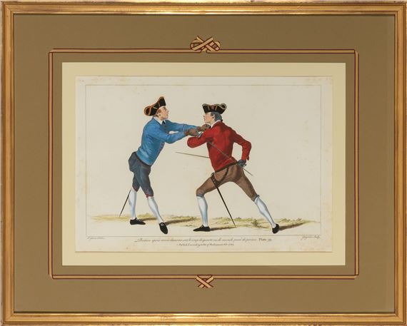 James Gwim | Fencing Scenes from Domenico Angelo's L'École des armes ...