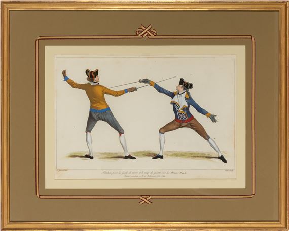 James Gwim | Fencing Scenes from Domenico Angelo's L'École des armes ...