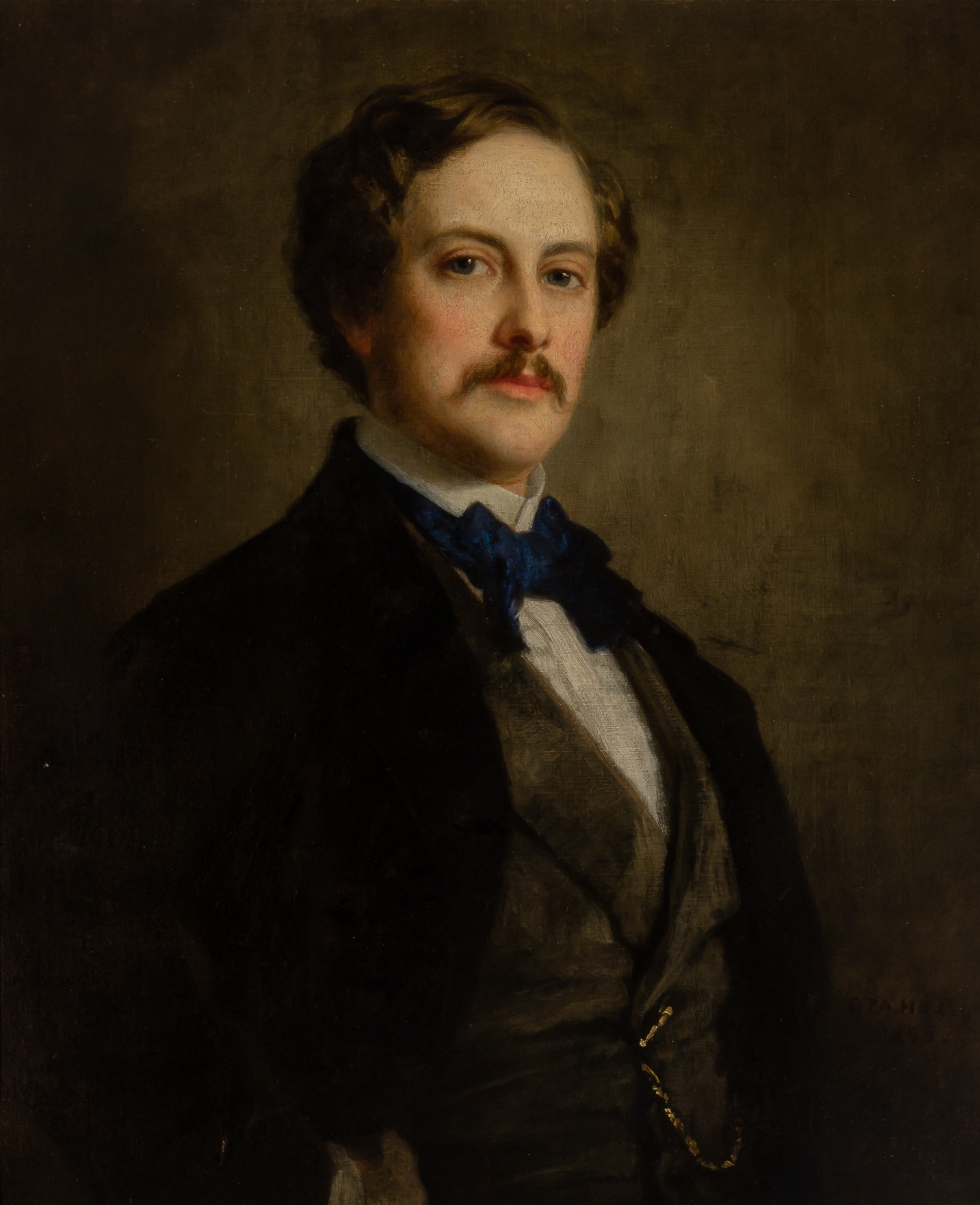 George P.A. Healy | Portrait of a Gentleman (1855) | MutualArt