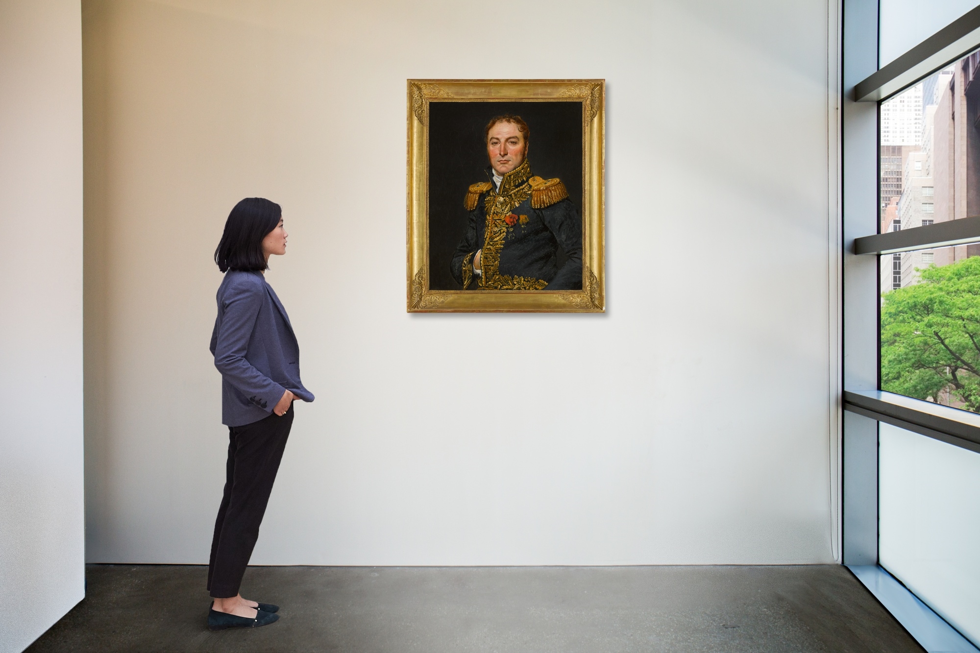 Jacques-Louis David | Portrait of General Baron Claude-Marie Meunier ...