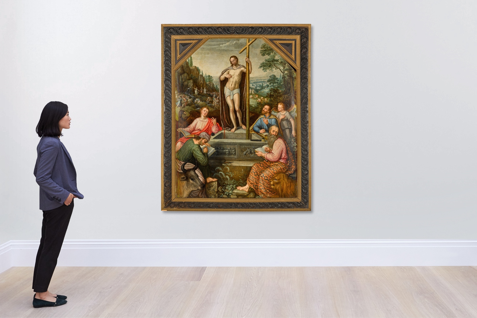 Lucas Van Valckenborch | Christ as ‘Fons Vitae’ (1592) | MutualArt