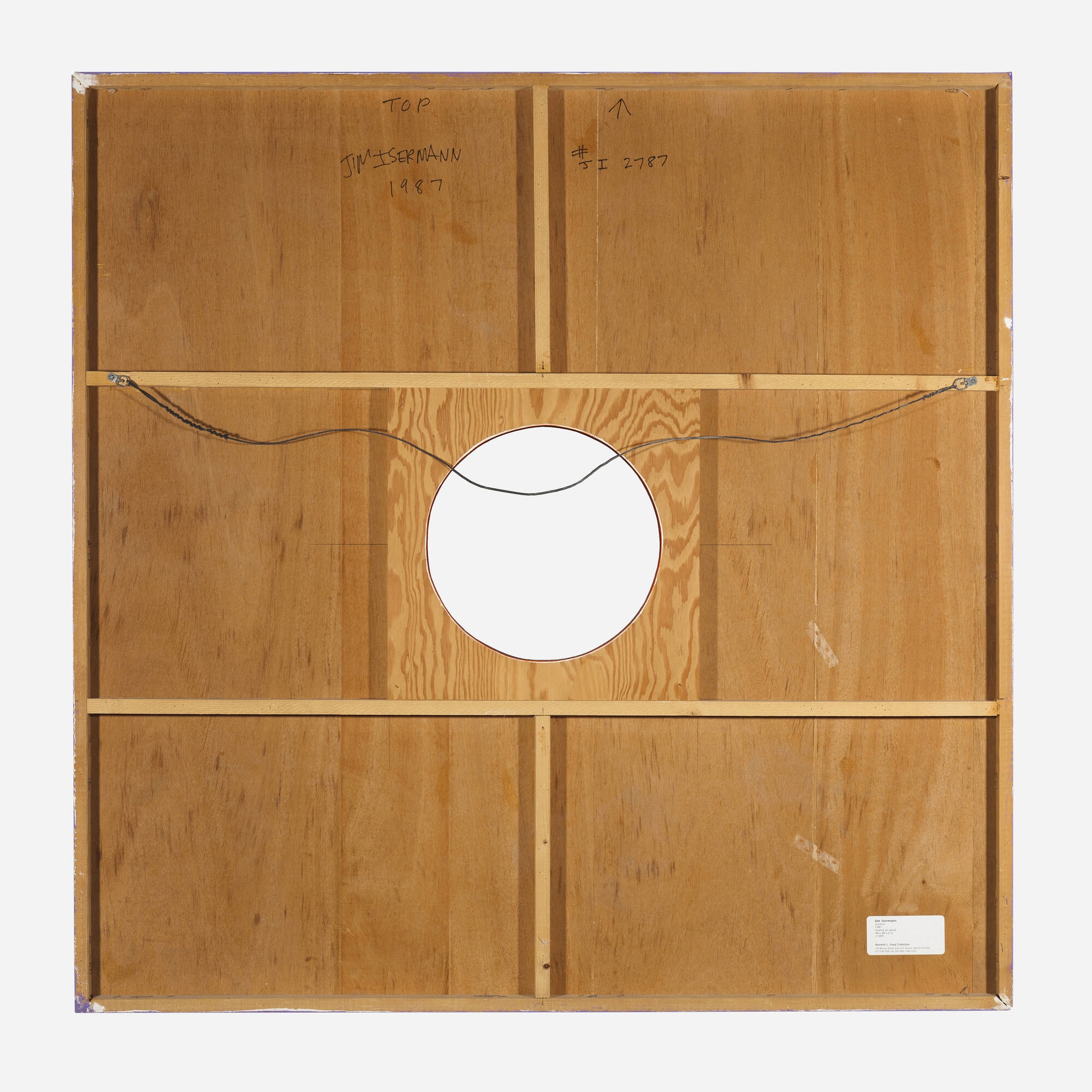 Jim Isermann | Untitled (1987) | MutualArt