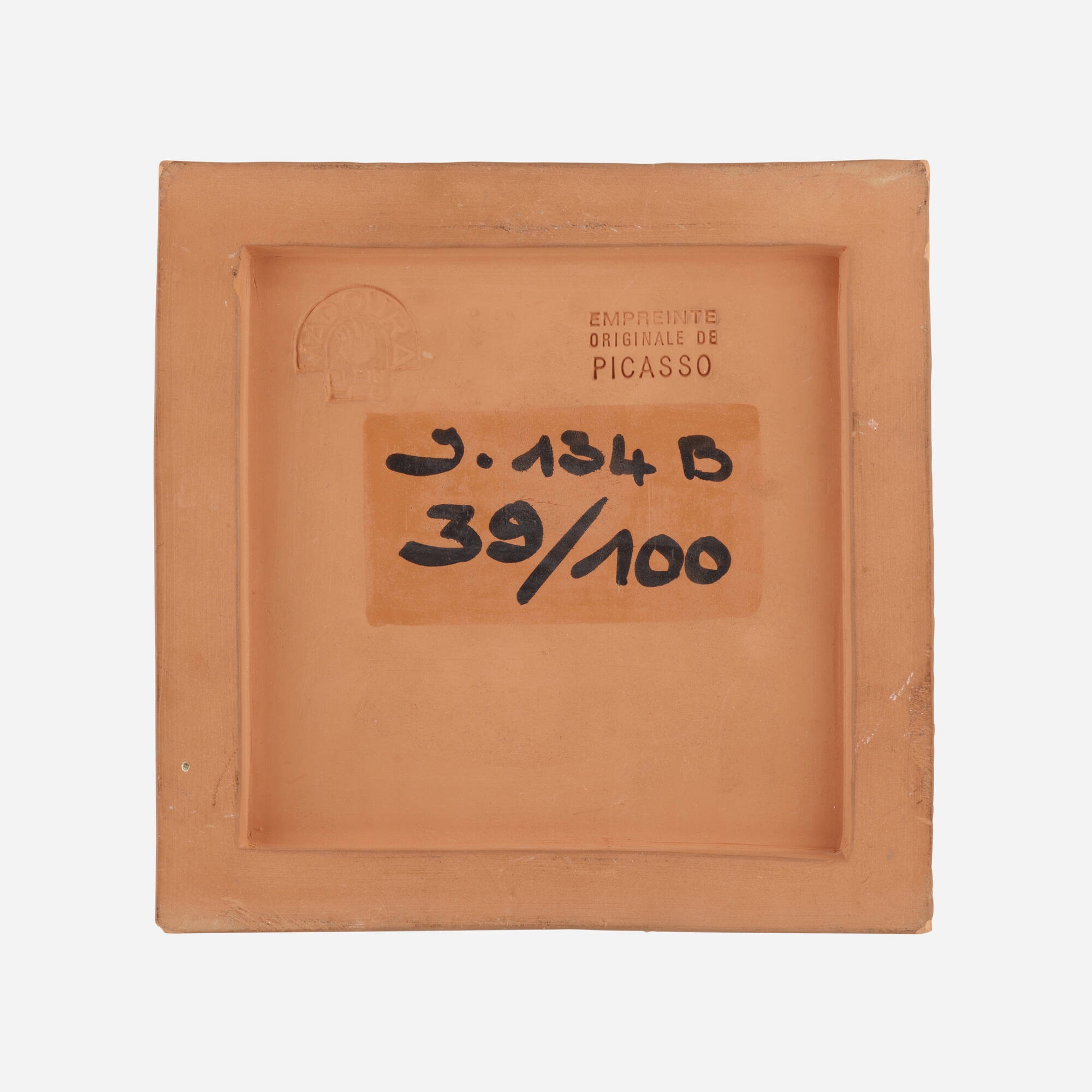 Pablo Picasso | Petit soleil tile (1968 - 1969) | MutualArt