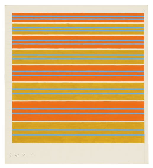 Bridget Riley | Current (1964) | MutualArt