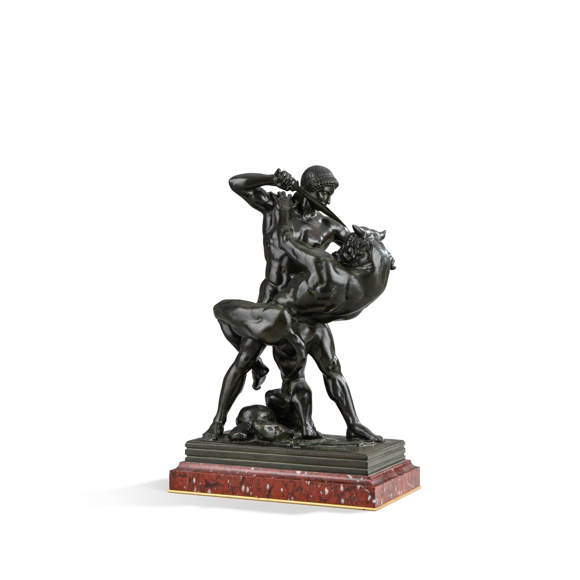 Antoine-Louis Barye | Thésée et le Minotaure | MutualArt