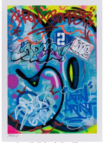 Cope2 | New York City Subway Maps IV (2019) | MutualArt