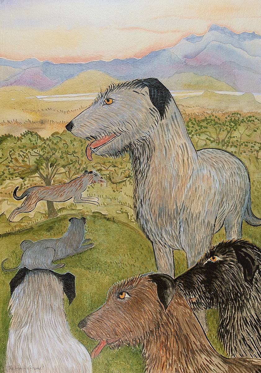 Pauline Bewick | THE IRISH WOLFHOUND | MutualArt