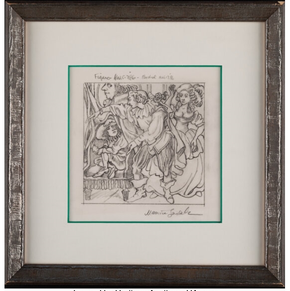 Maurice Sendak | Figaro study (1996) | MutualArt