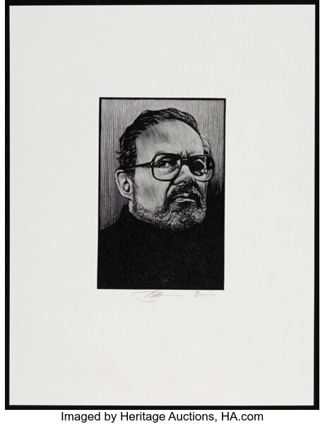Barry Moser | Portrait of Maurice Sendak (2005) | MutualArt