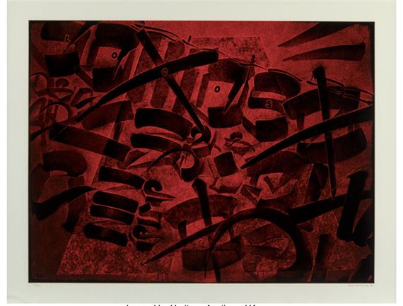 Chaz Bojórquez | Somos Locos (We're Crazy) (1990) | MutualArt