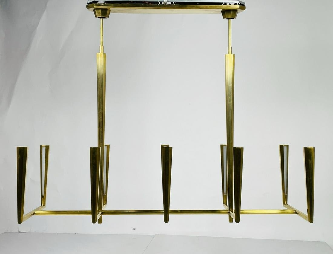 Thomas O'Brien | Galahad Large Linear Chandelier | MutualArt