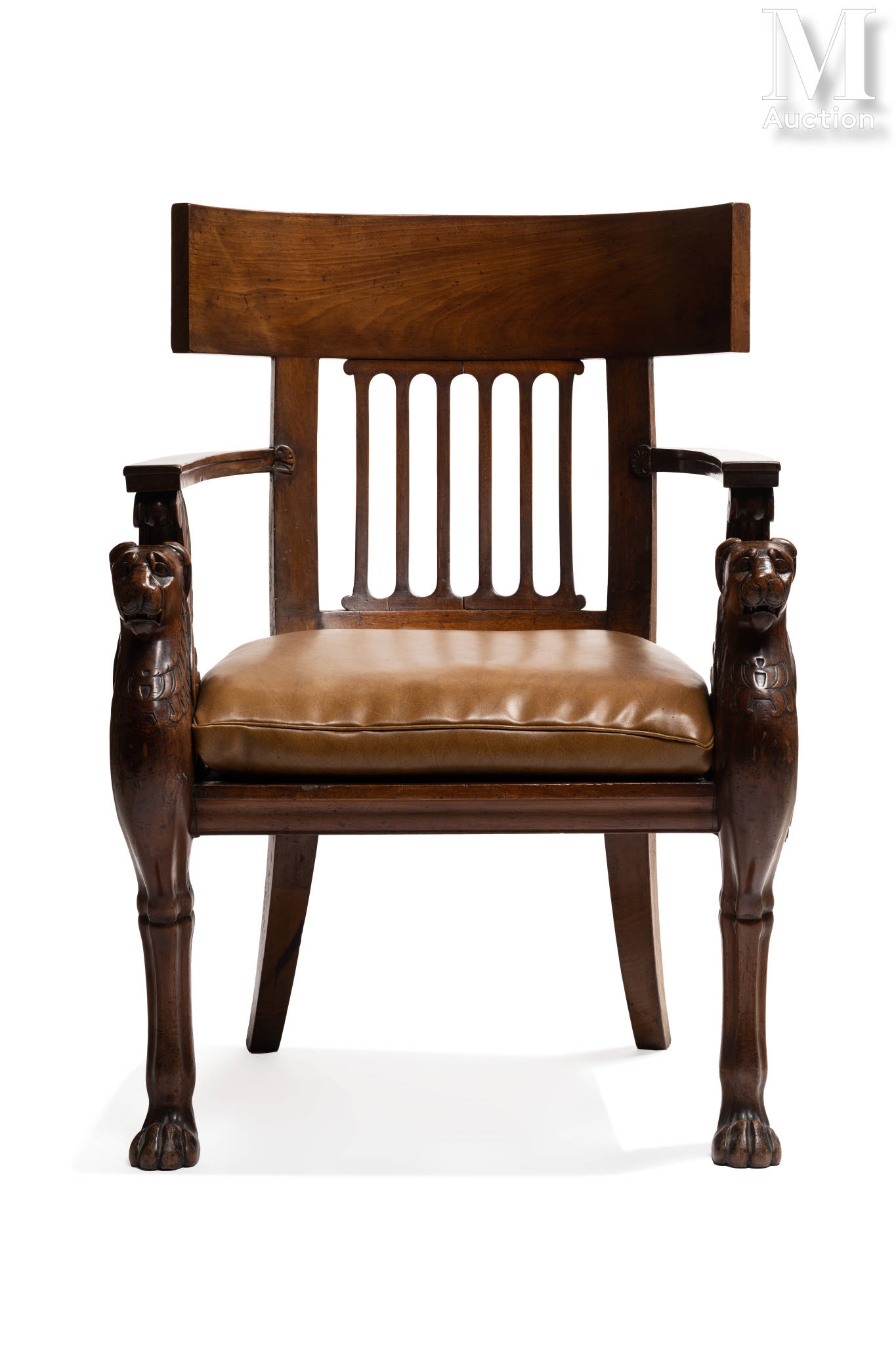 Pierre-François-Léonard Fontaine | Important fauteuil de bureau dit de ...