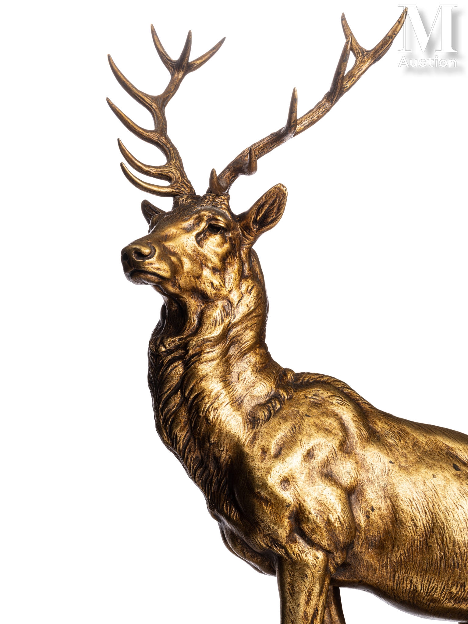 Clovis Edmond Masson | Grand cerf | MutualArt