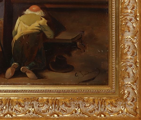 Gerolamo Induno | Characters in prayer | MutualArt