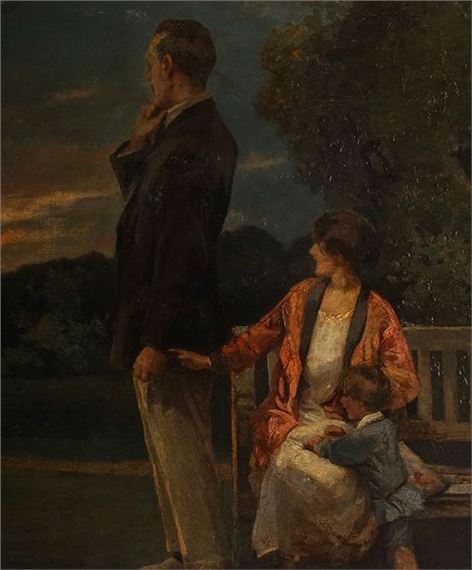 Harold Knight | Family Portrait | MutualArt