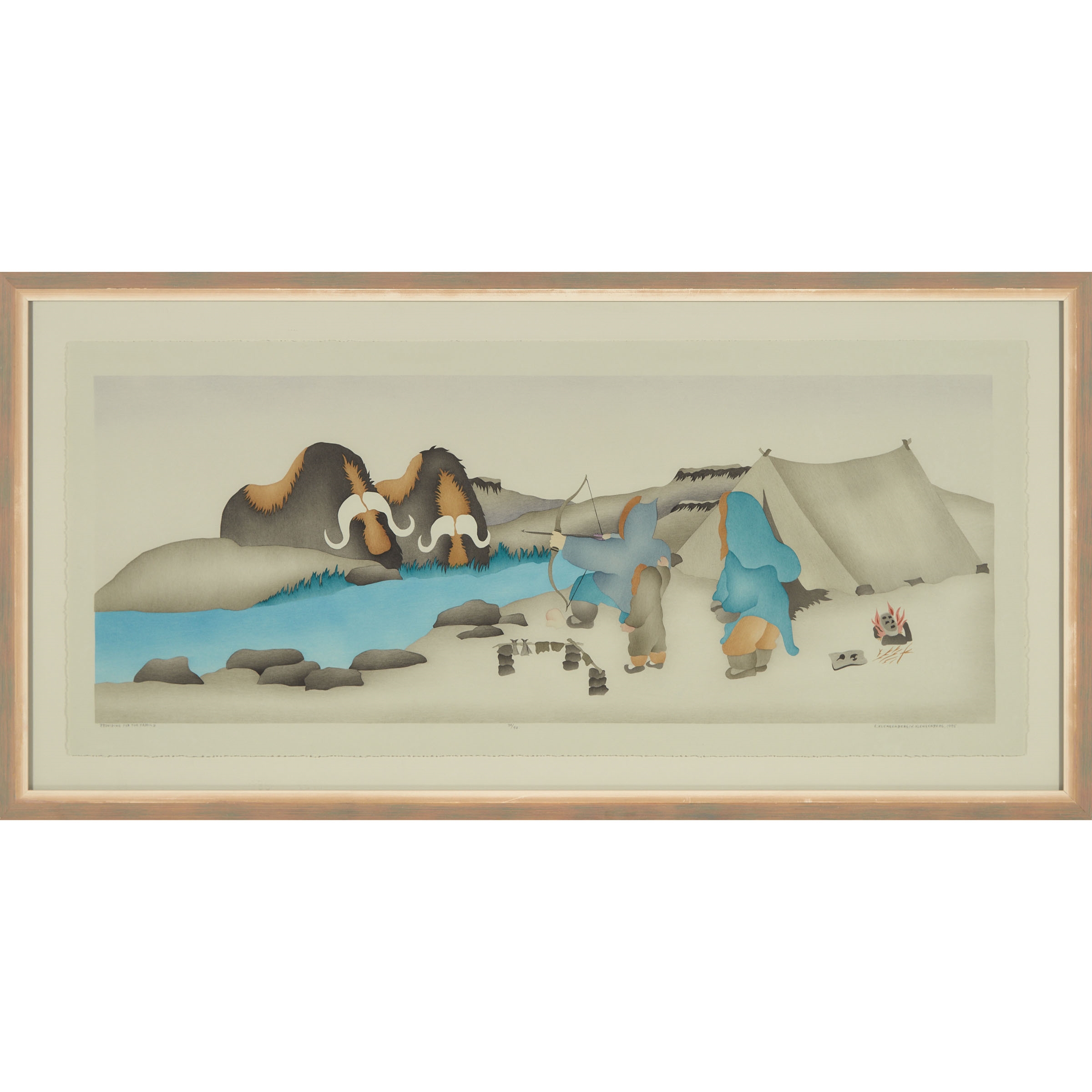 Elsie Anaginak Klengenberg | PROVIDING FOR THE FAMILY, 1995 (1995 ...