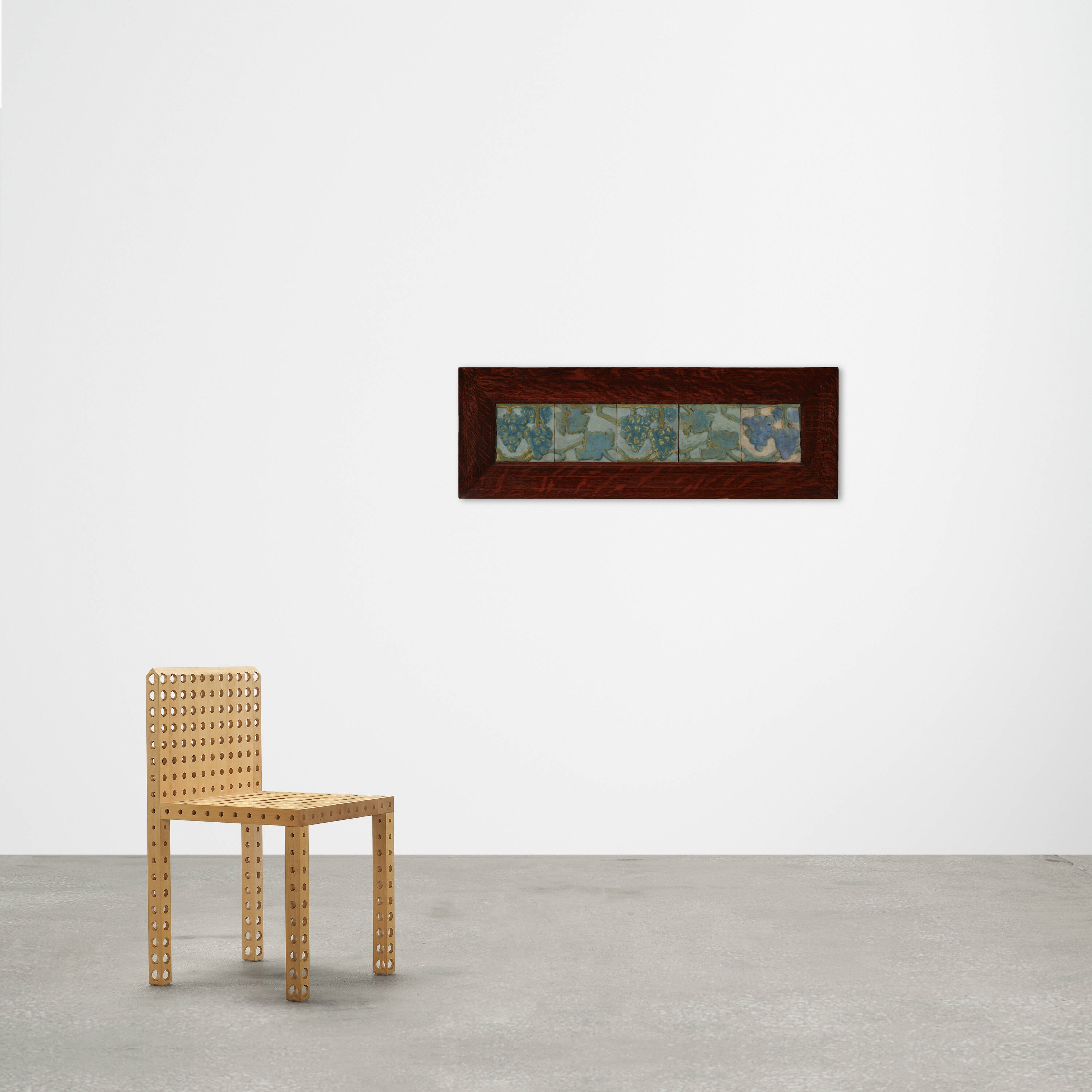 Rookwood Pottery | Five-tile frieze with grapevines (Circa 1910 ...
