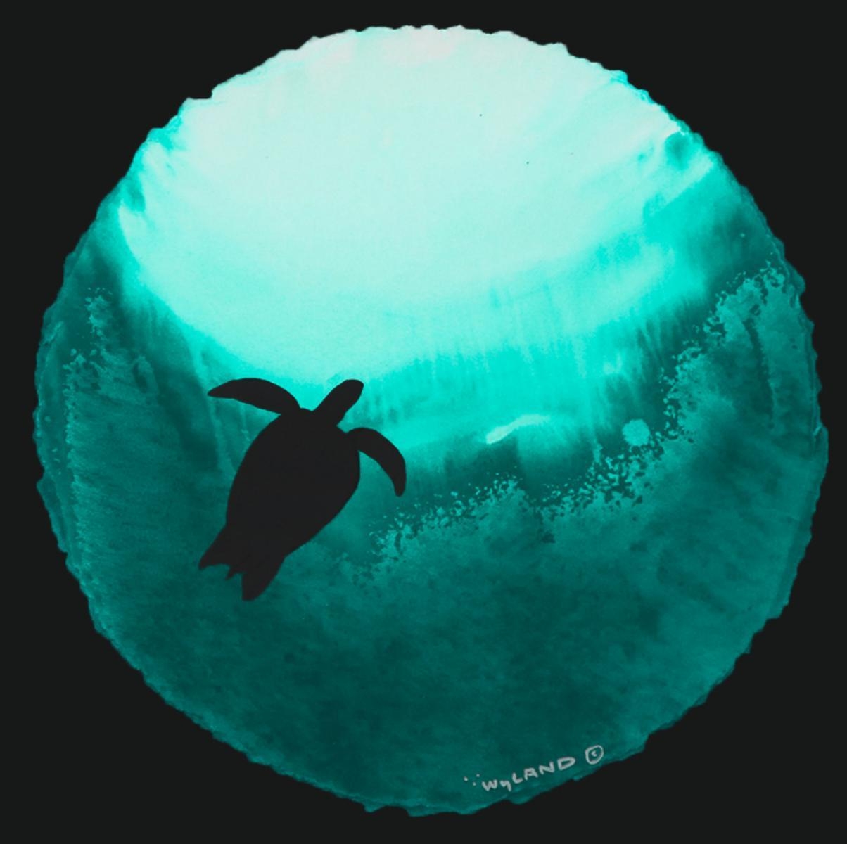 Wyland | Sea Turtle Rising | MutualArt