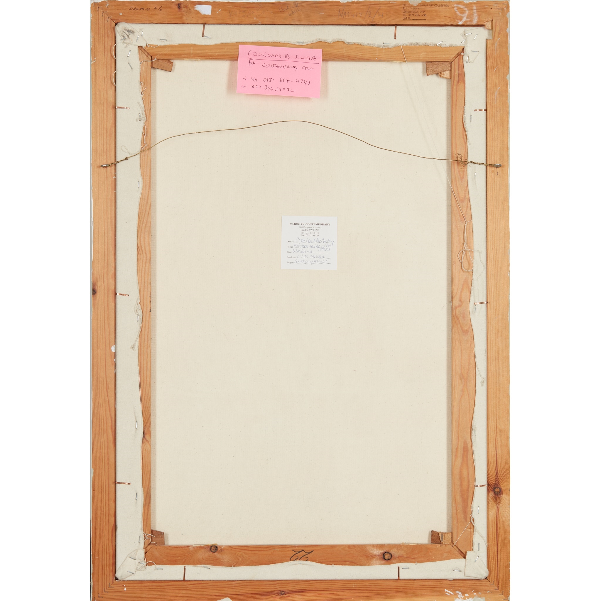 Charles MacCarthy | KITCHEN TABLE WITH LEMONS | MutualArt