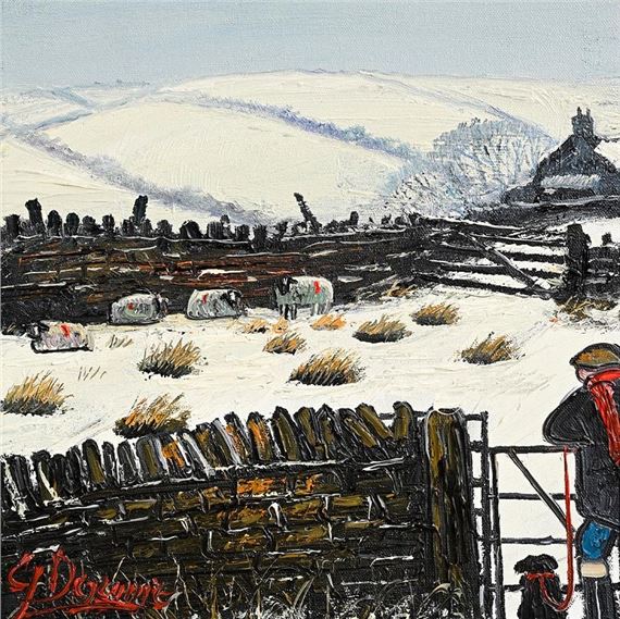 James Downie | Checking the Sheep | MutualArt