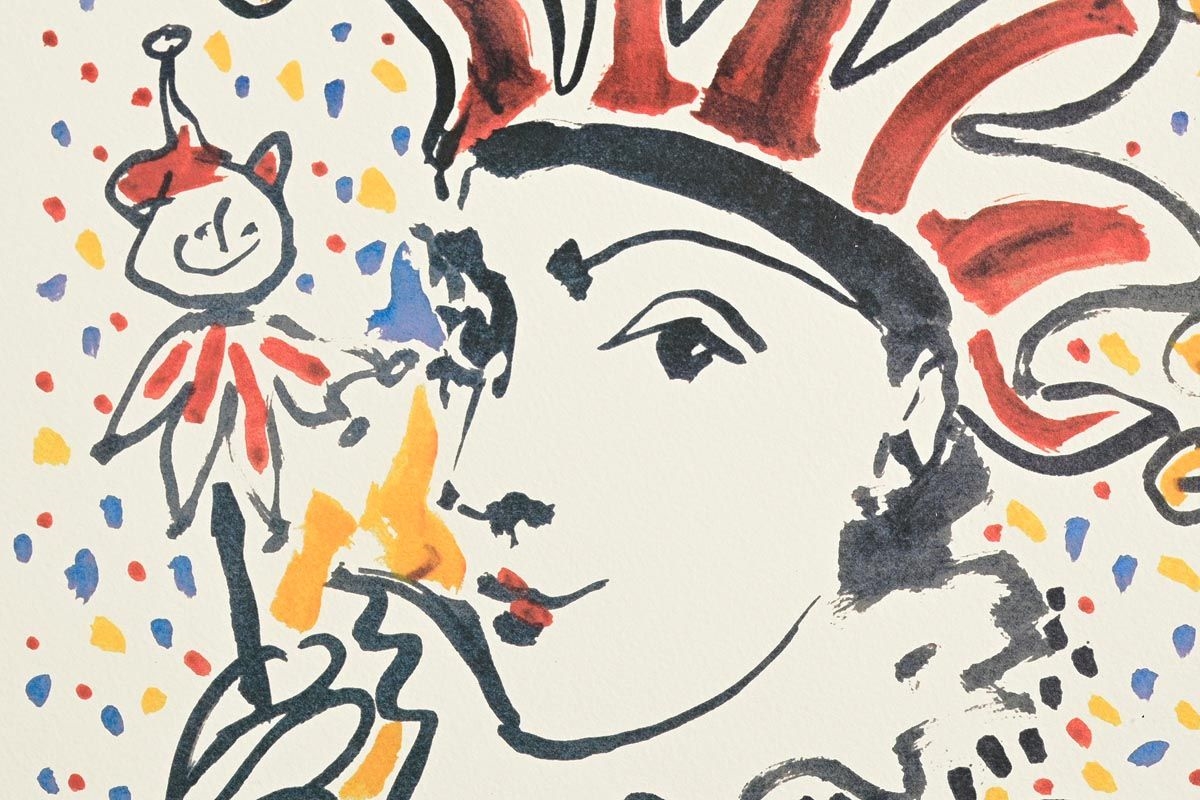 Pablo Picasso | The Jester c.1980's | MutualArt
