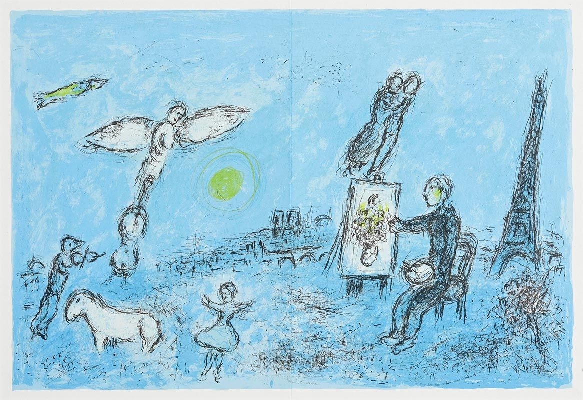 Marc Chagall | The Painter and His Double, 1981 (1981) | MutualArt