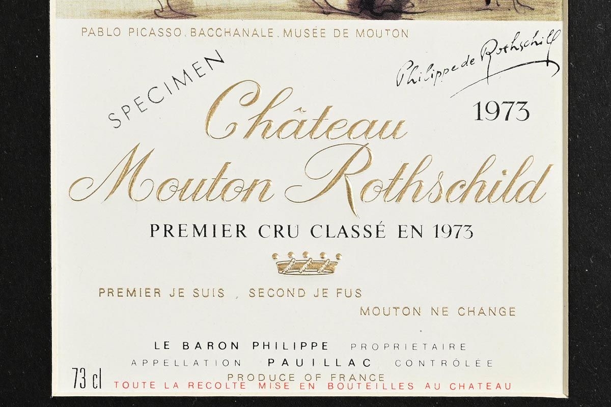Pablo Picasso | Chateau Mouton Rothschild | MutualArt