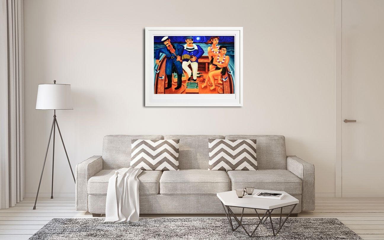 Graham Knuttel | The Moonlight Party | MutualArt