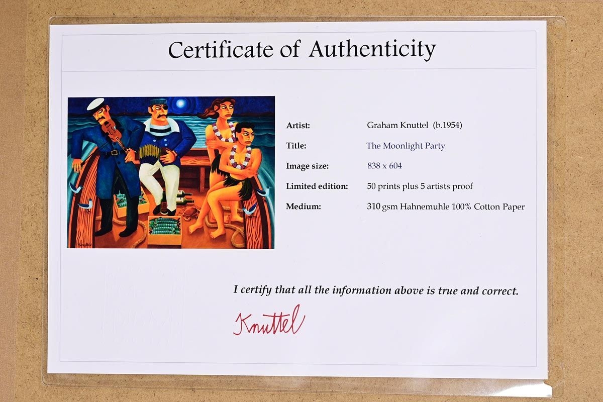 Graham Knuttel | The Moonlight Party | MutualArt