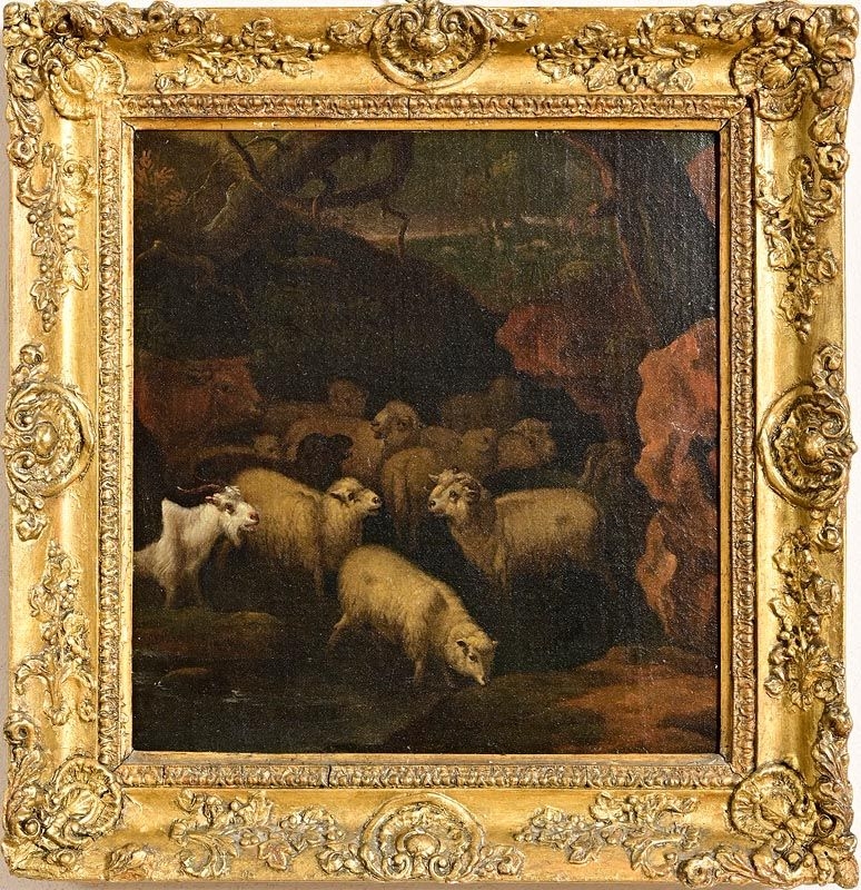 Dutch School, 18th Century | Farm Animals in Landscape | MutualArt