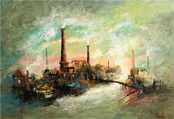 Ben Maile | A Tinner's Sunset | MutualArt