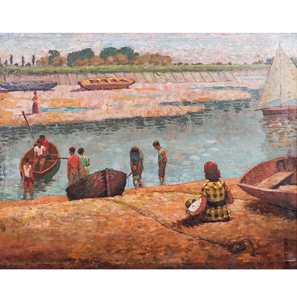 Georgette Chen | Seaside (1961) | MutualArt