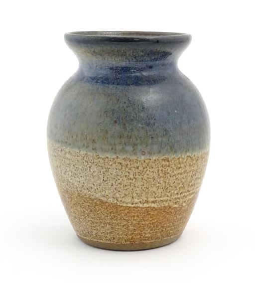 Brian Dewbury | Pottery vase of baluster | MutualArt