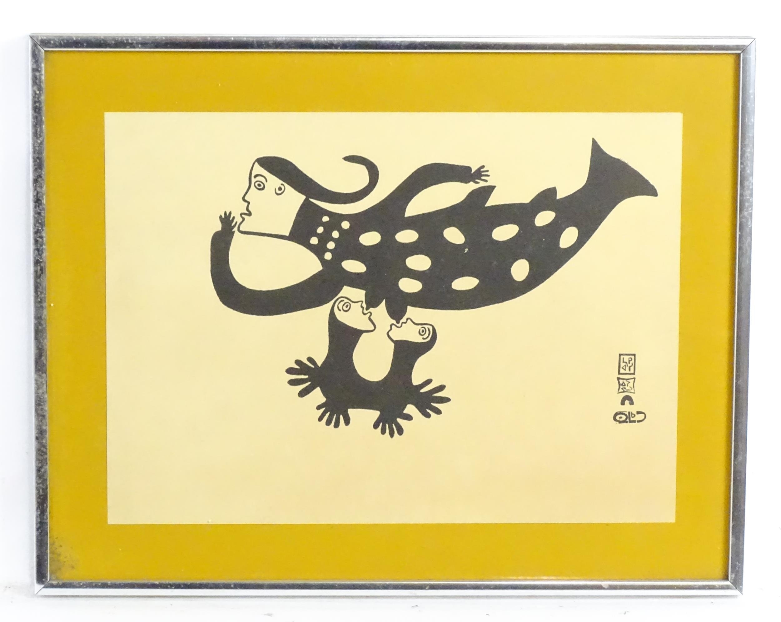 Sakiassie Ragee | Sea Goddess Feeding Young | MutualArt