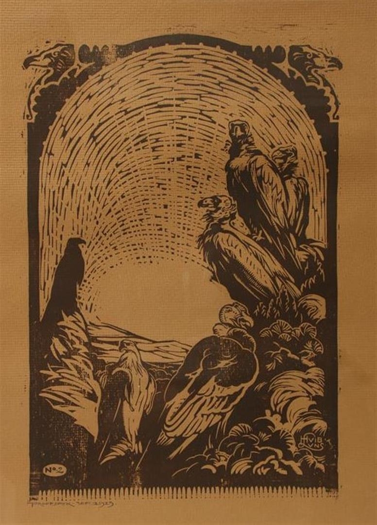 Hubert Marie Luns | De Roofvogels (1913) | MutualArt