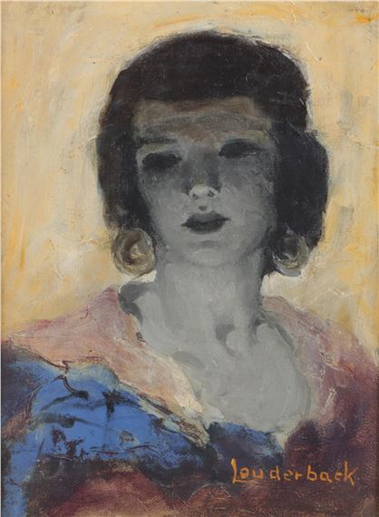 Walt Louderback | Third Avenue, Lower East Side (1922) | MutualArt