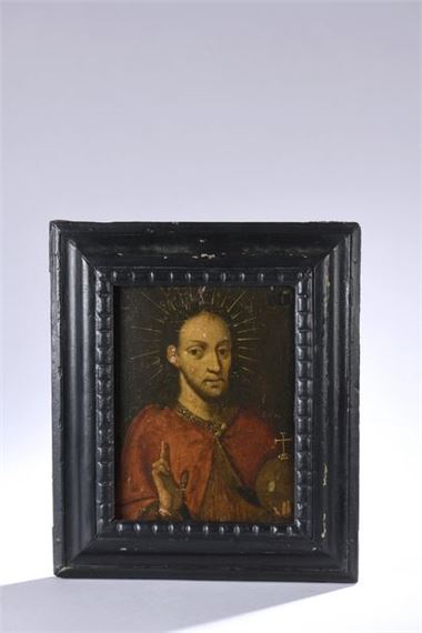 Flemish School, 16th Century | FLEMISH SCHOOL Late 16th century Christ as Salvator Mundi Oil on ...