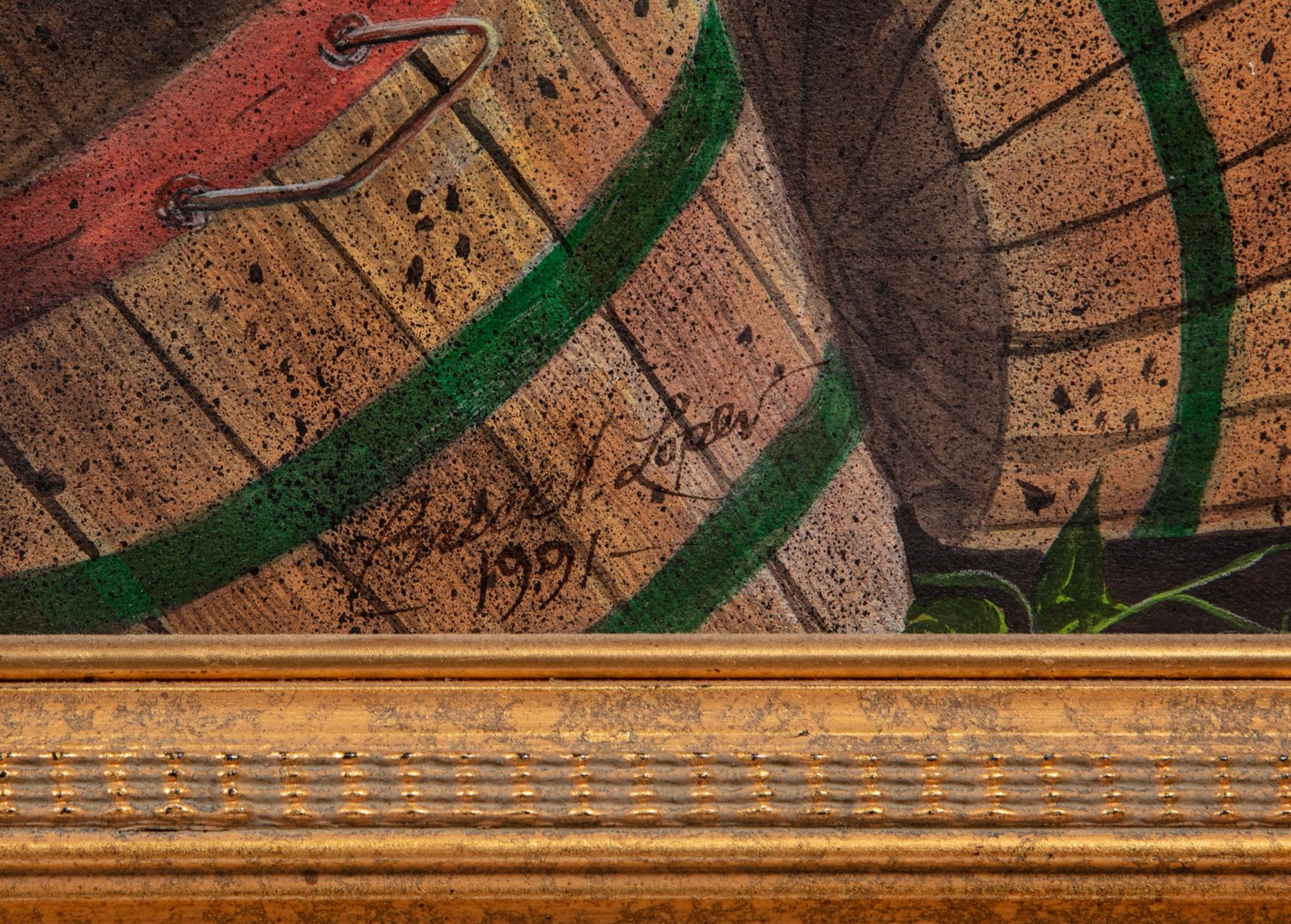 Brock Loper | Bringing in the Beans (1991) | MutualArt