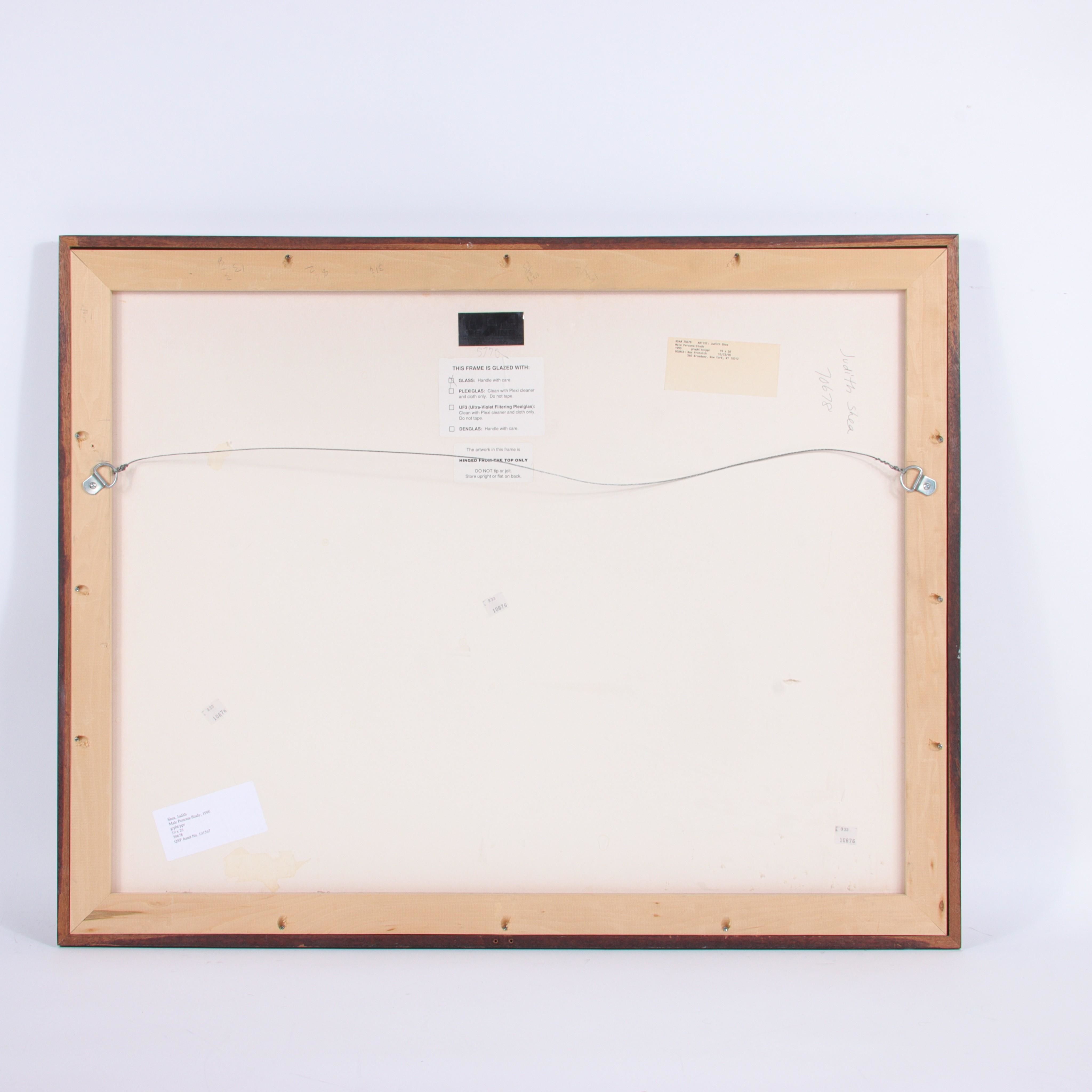 Judith Shea | Male Persona-Study, 1990 (1990) | MutualArt