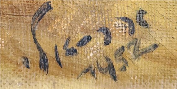 Zvi Raphaeli | Kinneret view, 1952 (1952) | MutualArt