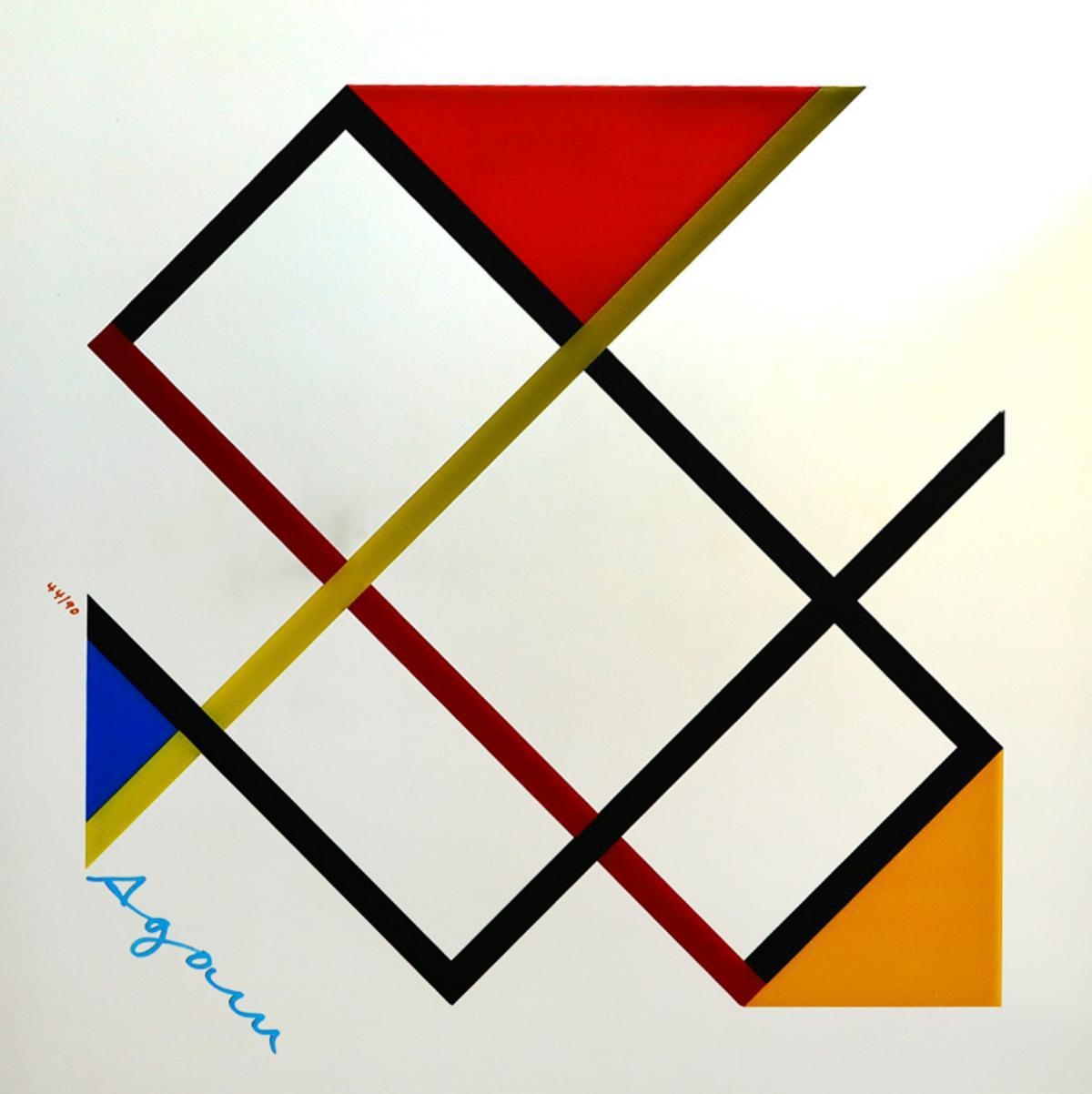 Yaacov Agam | Homage to Mondrian | MutualArt
