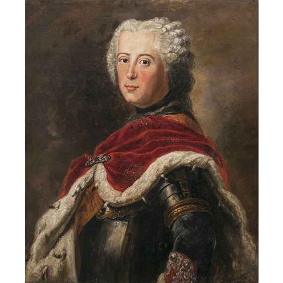 Antoine Pesne | Frederick the Great as crown prince (1683) | MutualArt
