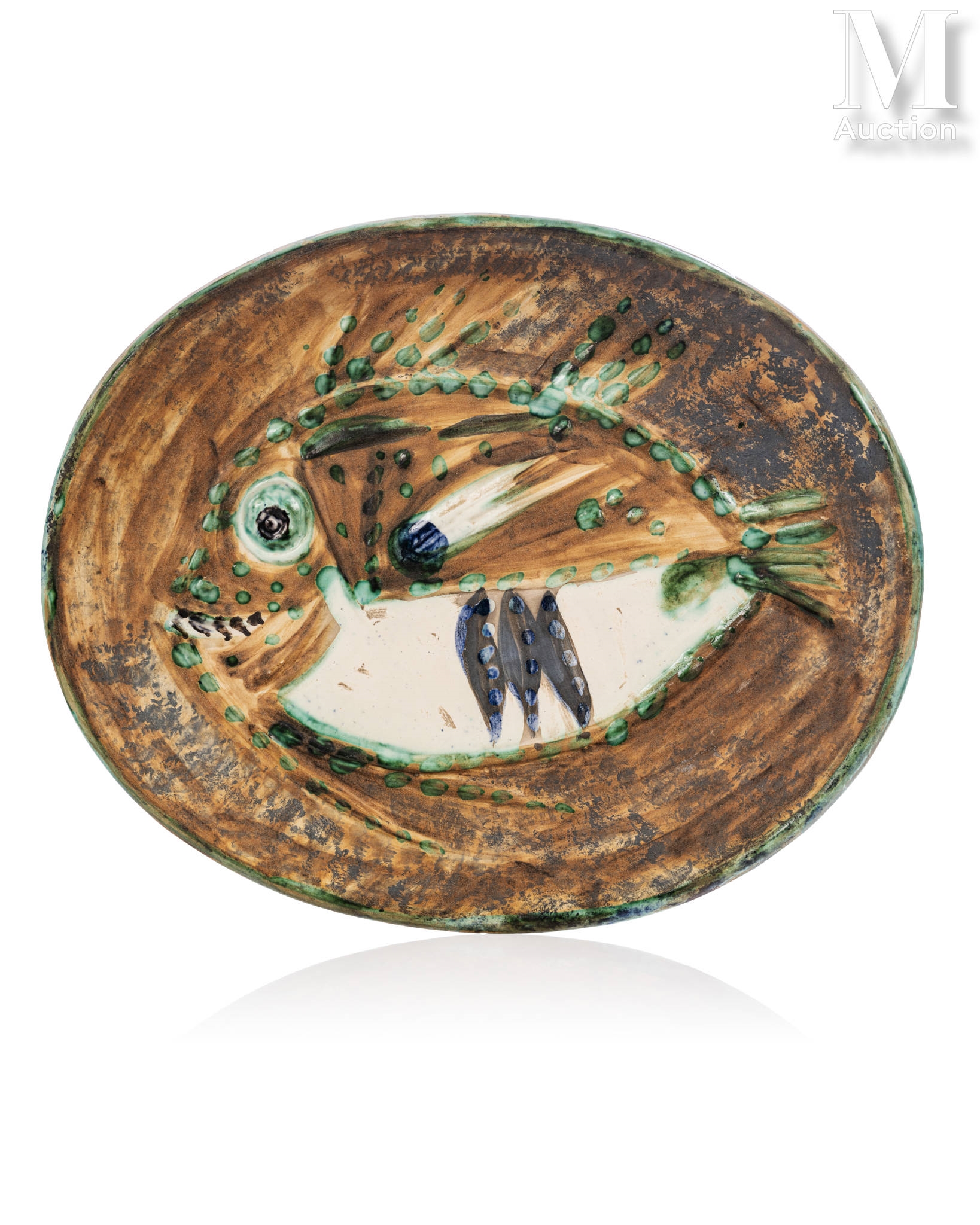 Pablo Picasso | Poisson de profil (Fish in profile) (1951) | MutualArt