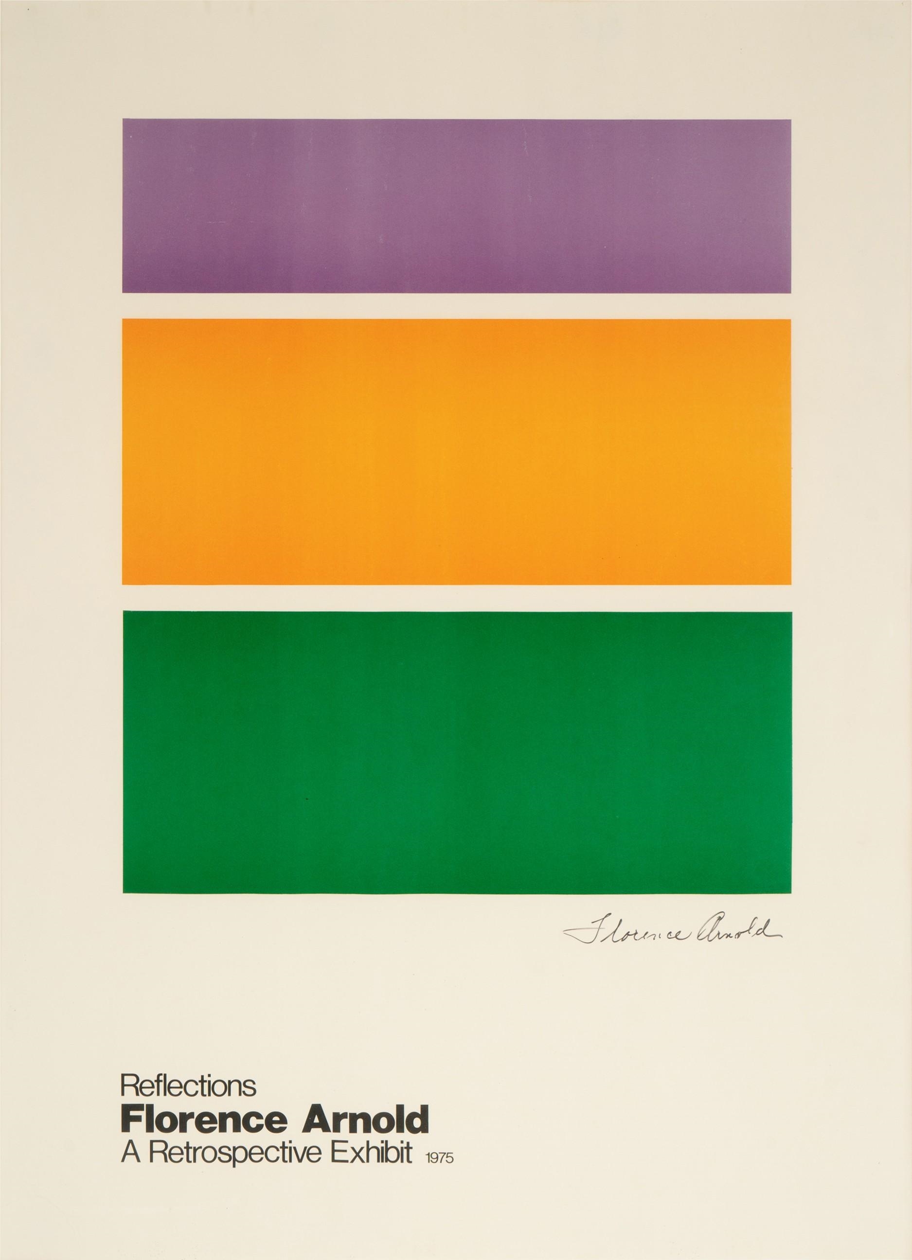 Florence Arnold | Florence Arnold Retrospective Exhibit Signed Poster ...