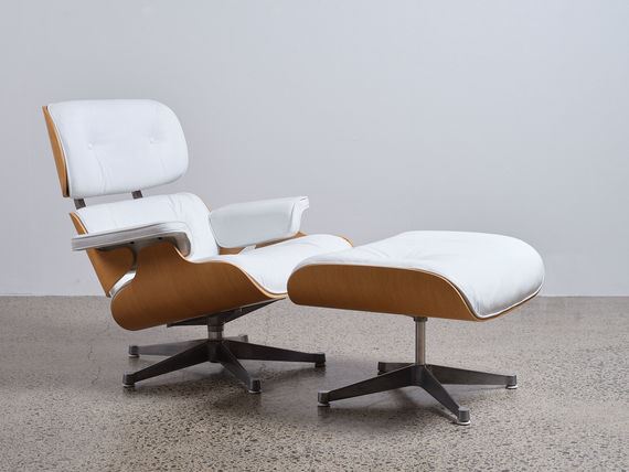 Charles & Ray Eames | Lounge Chair and Ottoman | MutualArt