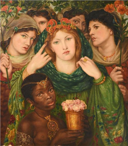 Dante Gabriel Rossetti | Beatrice: A portrait of Jane Morris (1879 ...