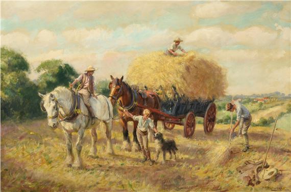 Roland Wheelwright | Harvest Time | MutualArt