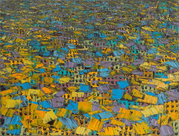 Ablade Glover | African city (1990) | MutualArt